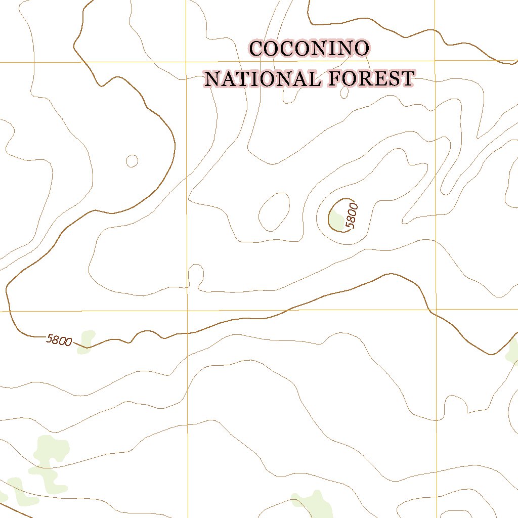 Strawberry Crater, AZ (2021, 24000-Scale) Map by United States ...