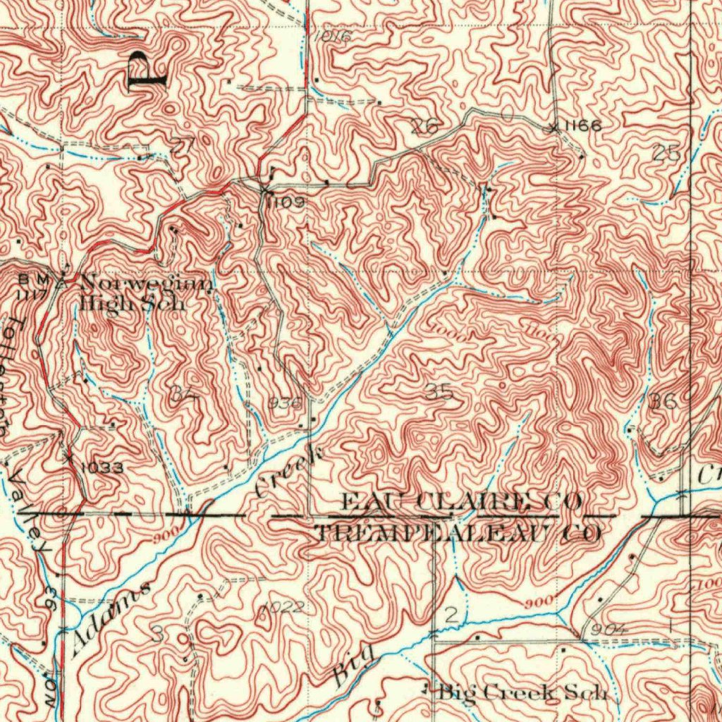 Strum, WI (1927, 62500-Scale) Map by United States Geological Survey ...