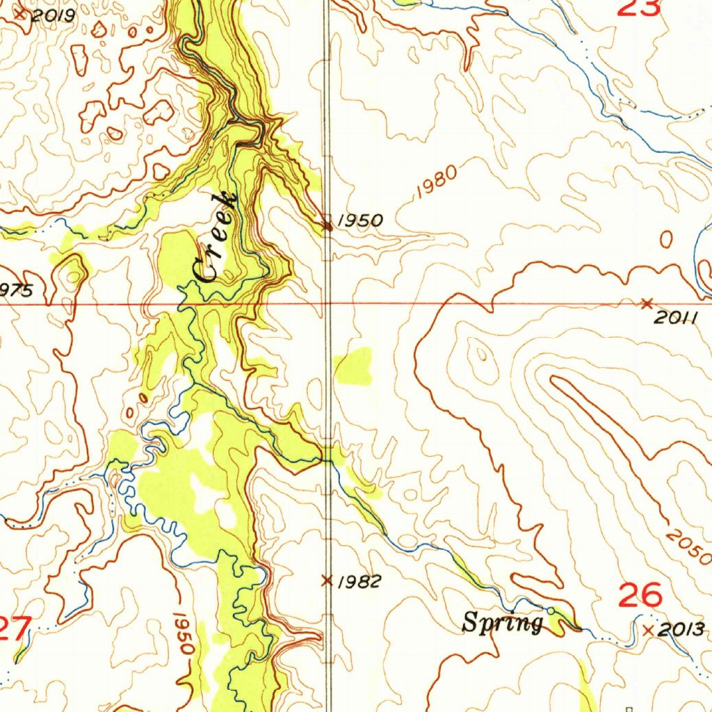 Stuart NE, NE (1954, 24000-Scale) Map by United States Geological ...