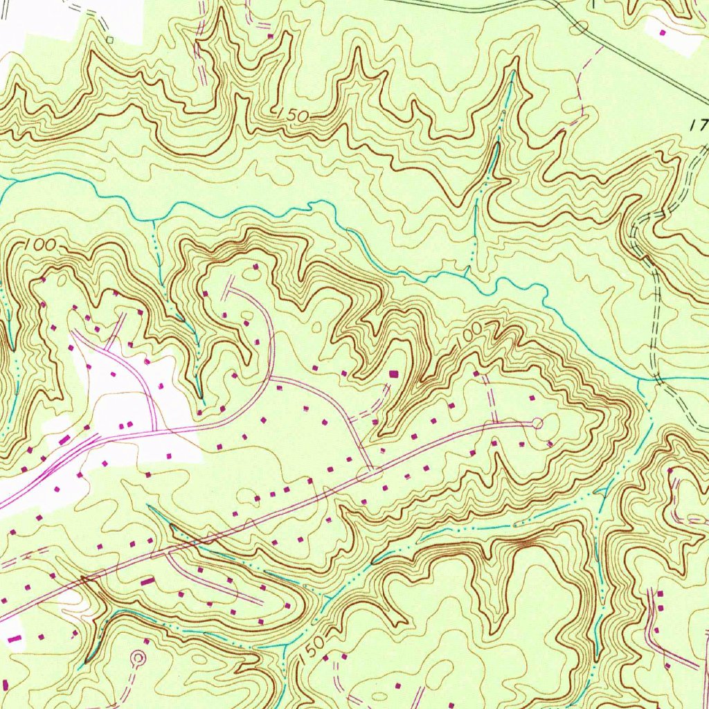 Studley, VA (1964, 24000-Scale) Map by United States Geological Survey ...