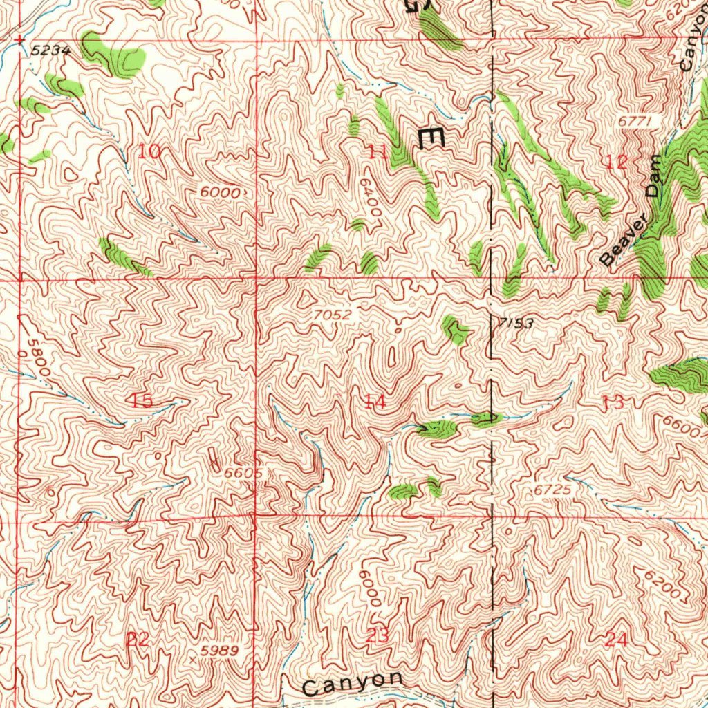 Sublett, ID (1958, 62500-Scale) Map by United States Geological Survey ...