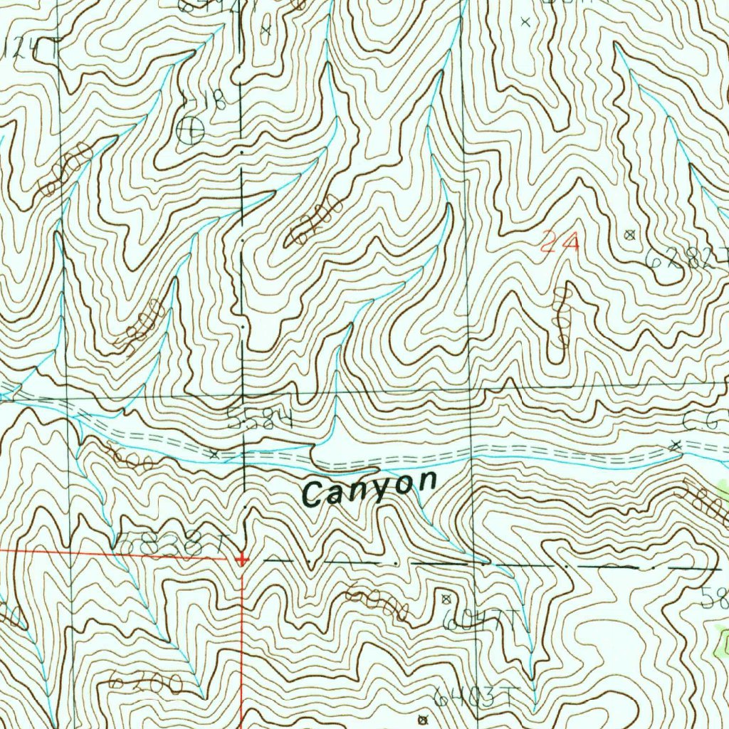Sublett Reservoir, ID (1985, 24000-Scale) Map by United States ...