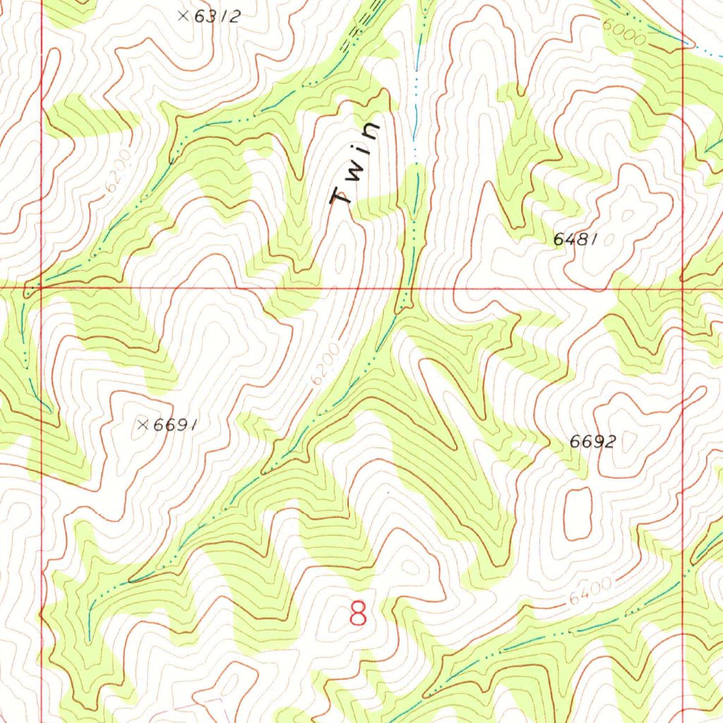 Sublett Troughs, ID (1973, 24000-Scale) Map by United States Geological ...