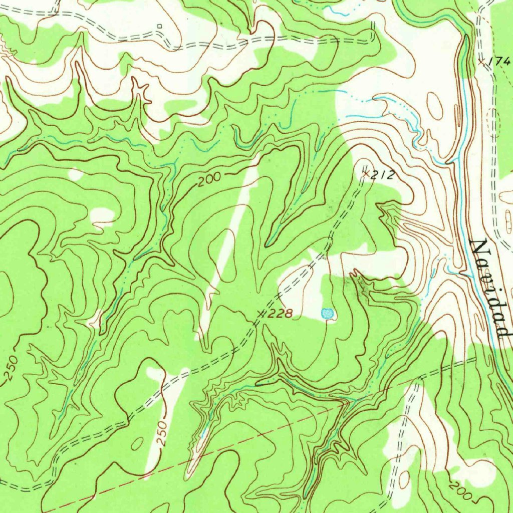 Sublime, TX (1962, 24000-Scale) Map by United States Geological Survey ...