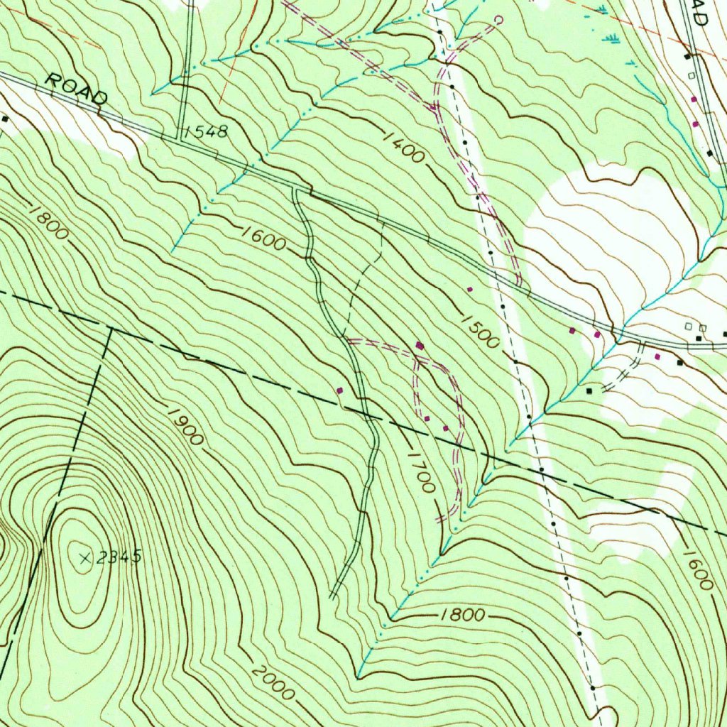 Sugar Hill, NH (1967, 24000-Scale) Map by United States Geological ...