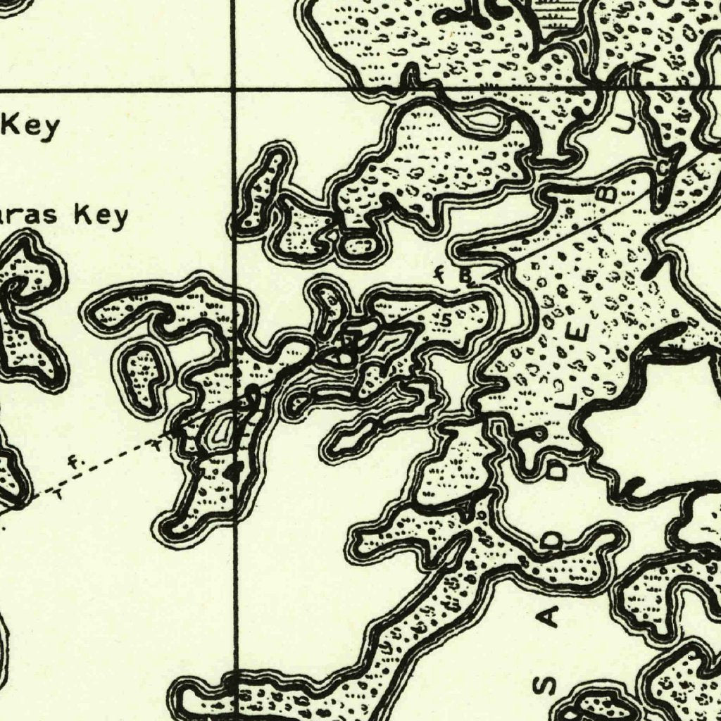 Sugarloaf Key, FL (1921, 62500-Scale) Map by United States Geological ...