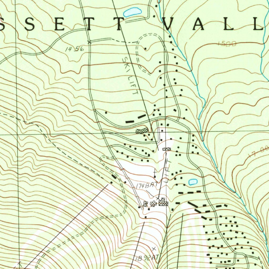 Sugarloaf Mountain, ME (1989, 24000-Scale) Map by United States ...