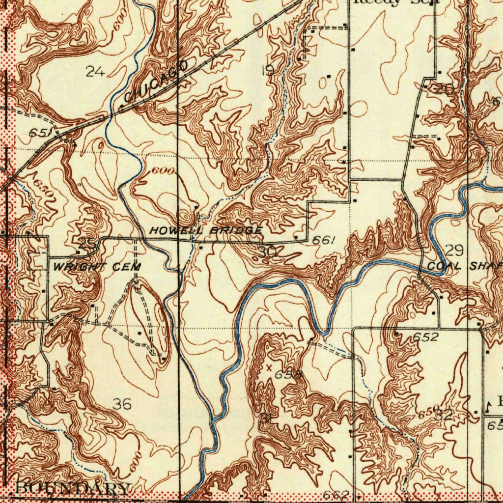 Sullivan, IL (1940, 62500-Scale) Map by United States Geological Survey ...