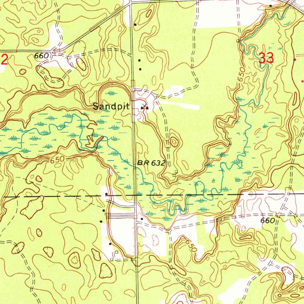 Sullivan, MI (1972, 24000-Scale) Map by United States Geological Survey ...