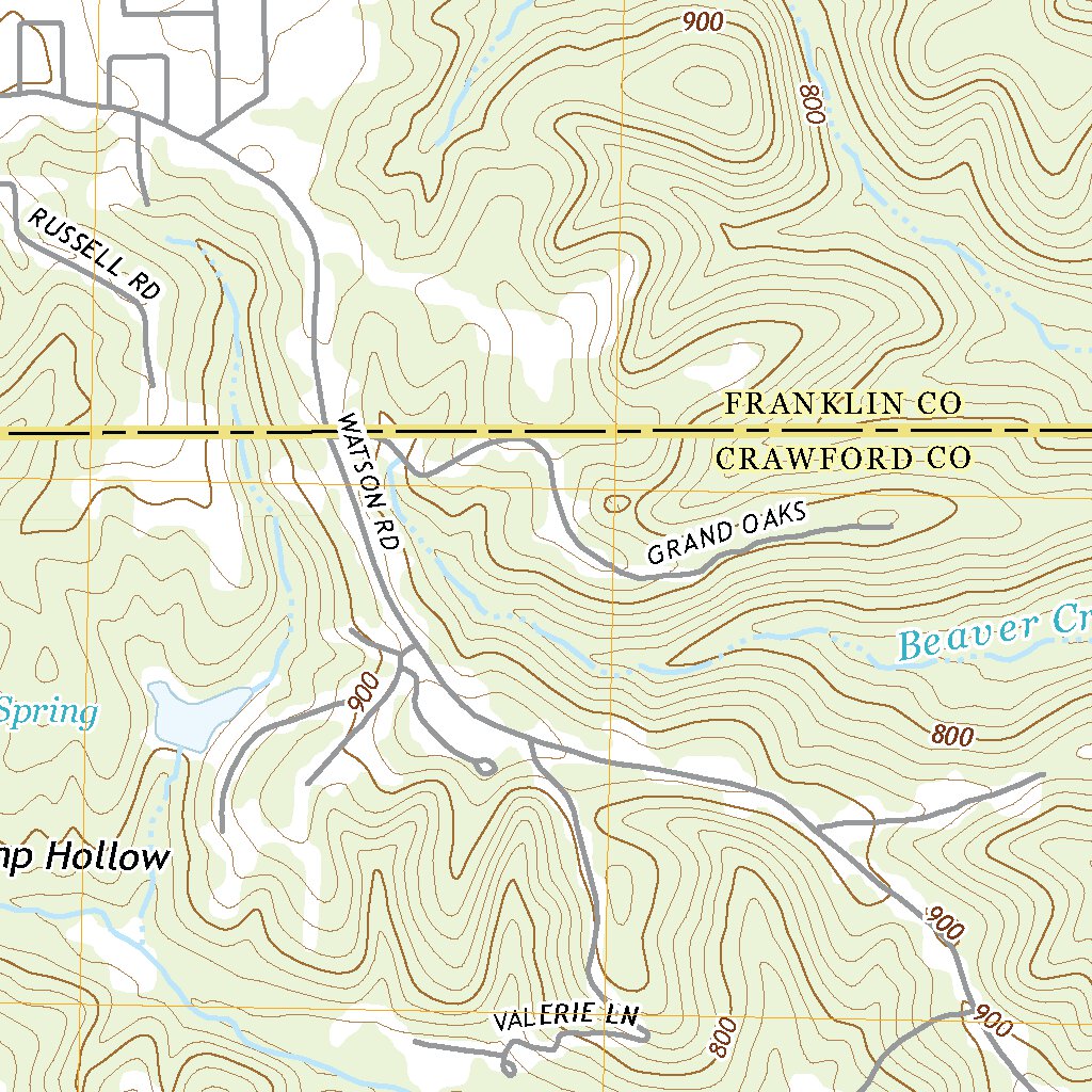 Sullivan, MO (2021, 24000-Scale) Map by United States Geological Survey ...