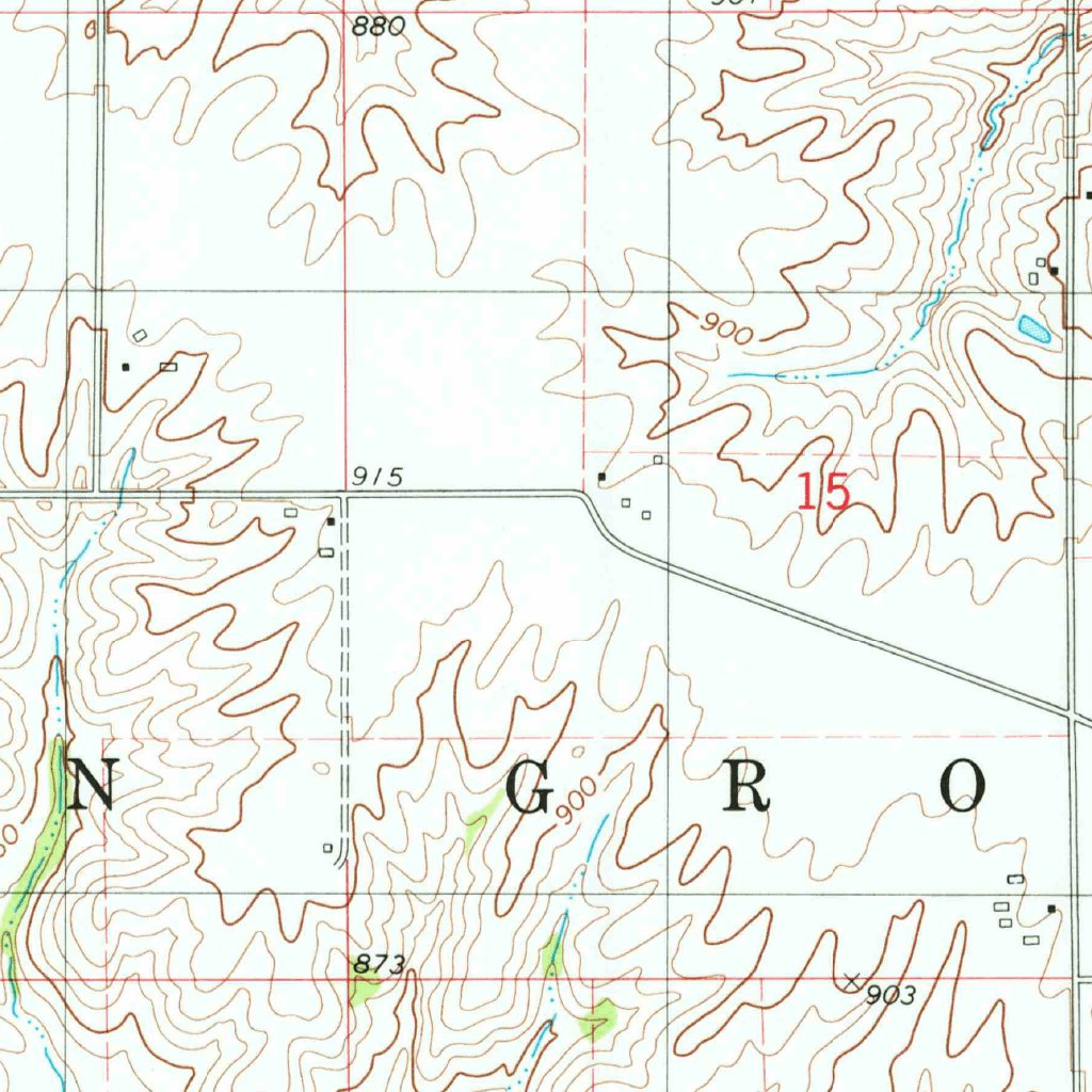 Sully, IA (1980, 24000-Scale) Map by United States Geological Survey ...