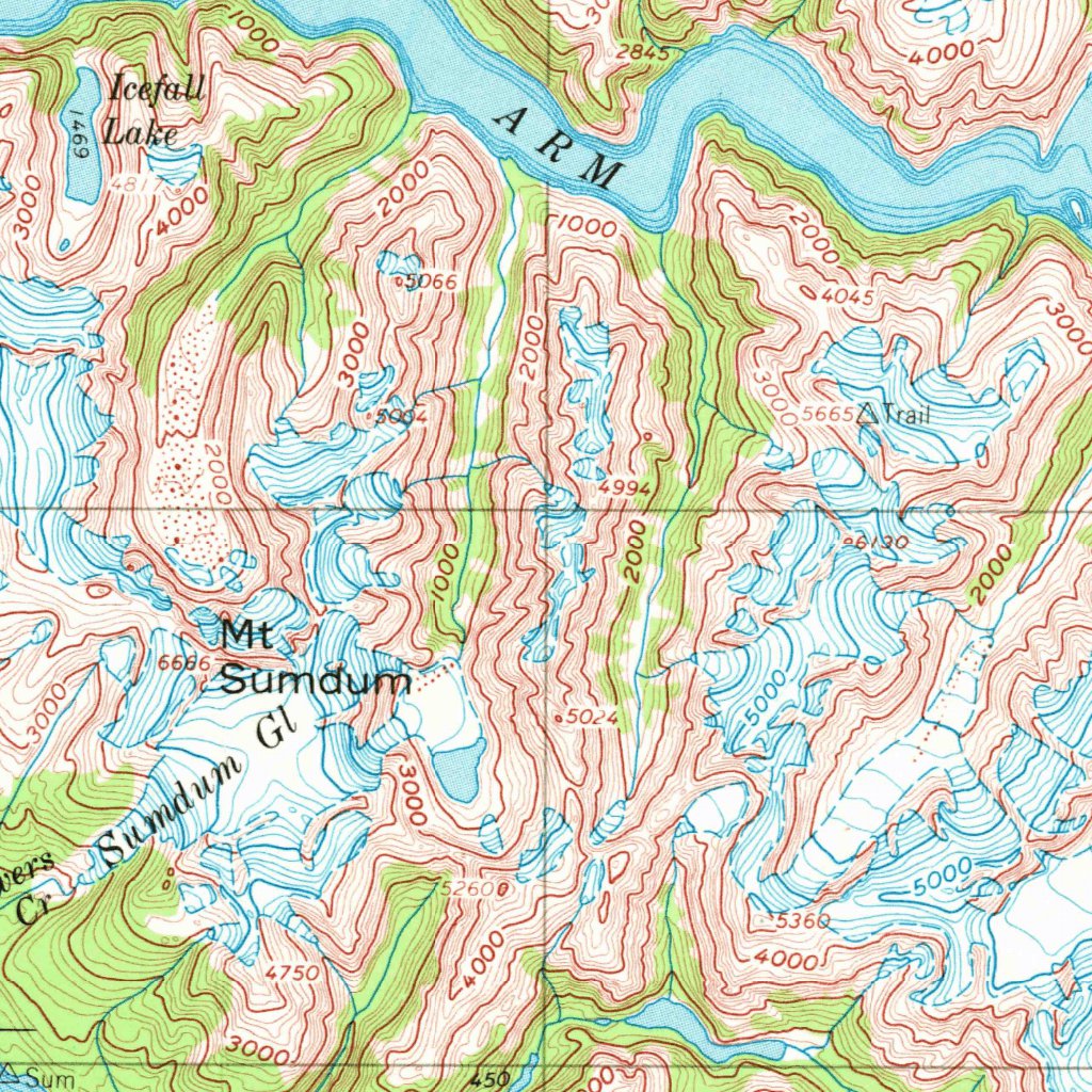 Sumdum, AK (1961, 250000-Scale) Map by United States Geological Survey ...