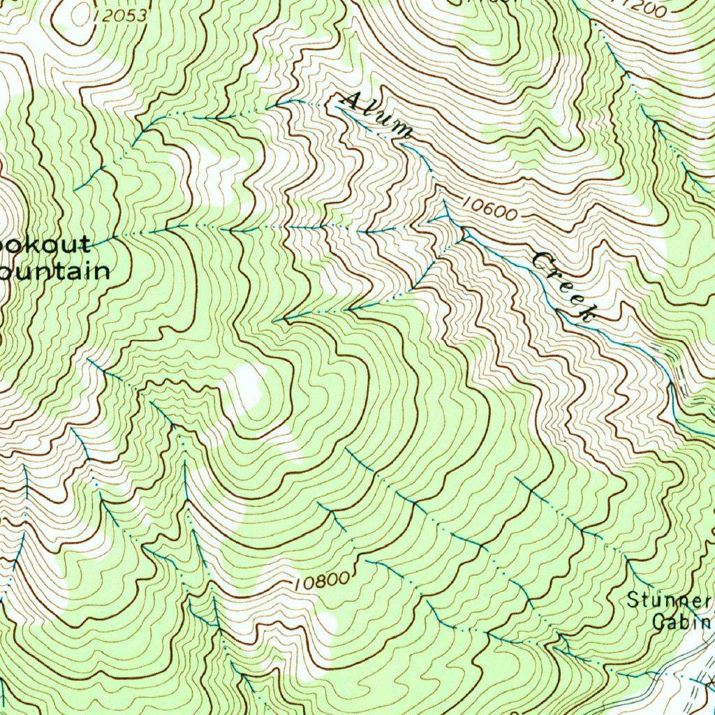 Summitville, CO (1967, 24000-Scale) Map by United States Geological ...