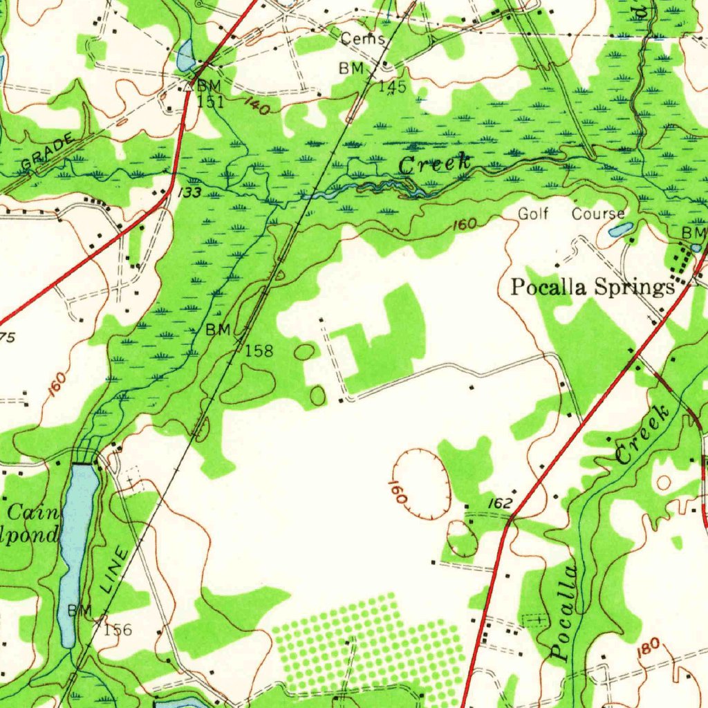 Sumter, SC (1957, 62500-Scale) Map by United States Geological Survey ...