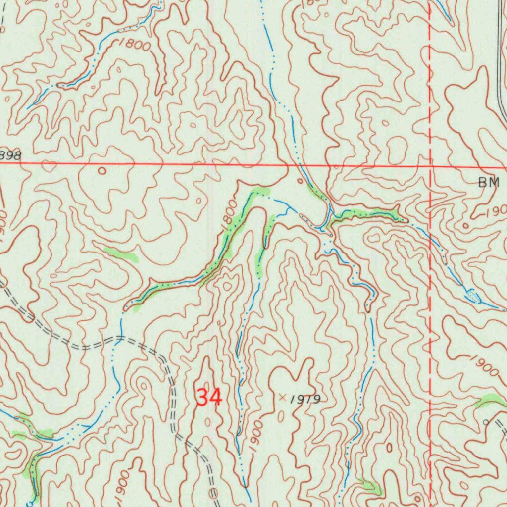 Sun City SW, KS (1968, 24000-Scale) Map by United States Geological ...