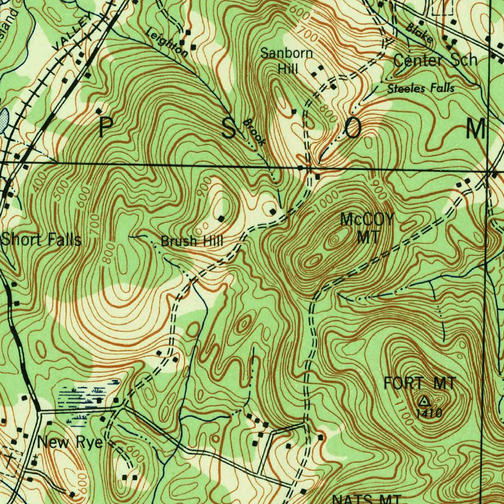 Suncook, NH (1944, 62500-Scale) Map by United States Geological Survey ...