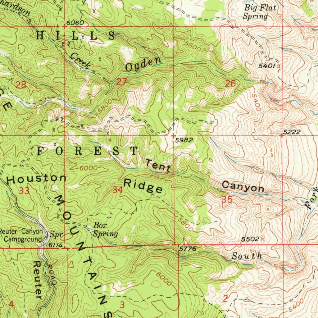 Sundance, WY (1958, 62500-Scale) Map by United States Geological Survey ...
