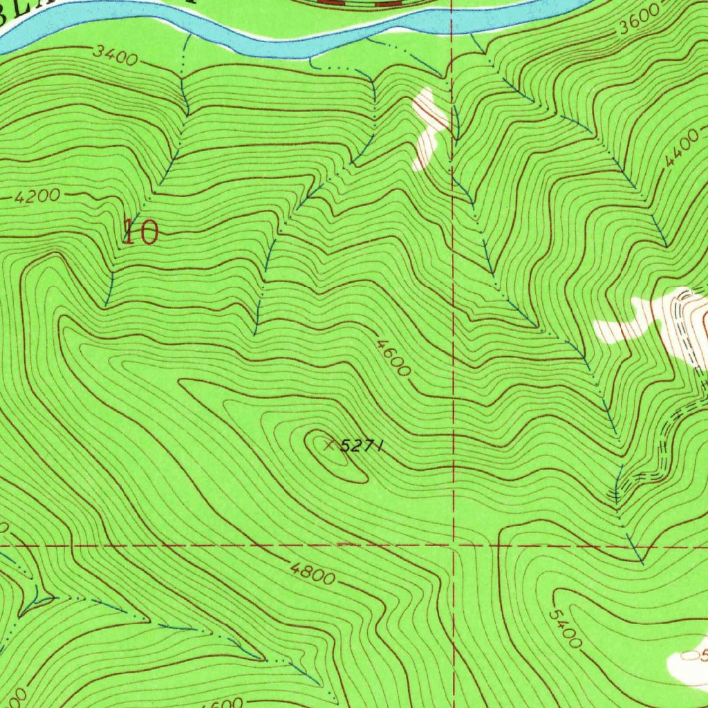 Sunflower Mountain, MT (1965, 24000-Scale) Map by United States ...