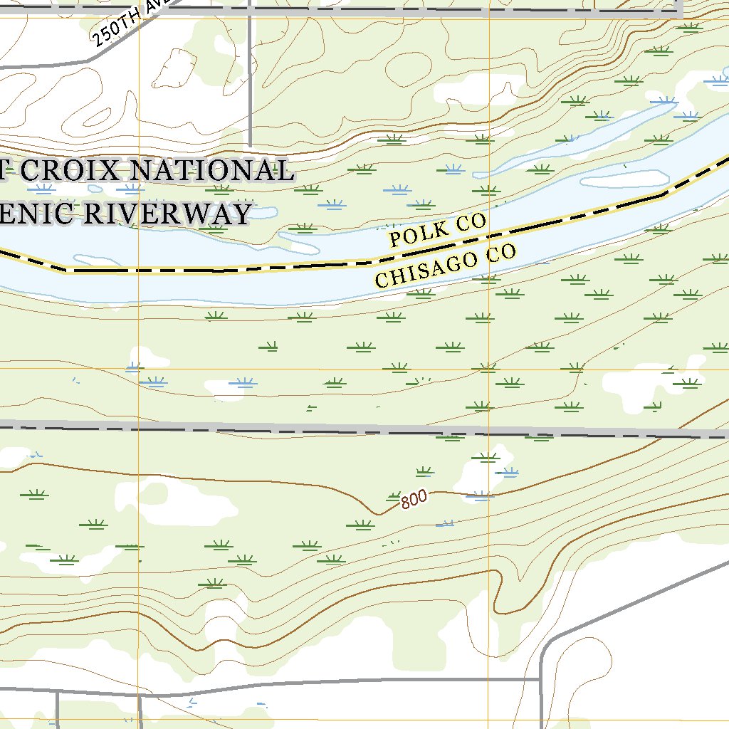 Sunrise, MN (2022, 24000-Scale) Map by United States Geological Survey ...
