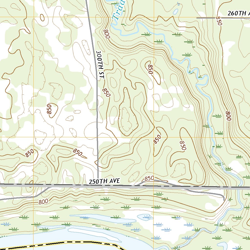 Sunrise, MN (2022, 24000-Scale) Map by United States Geological Survey ...