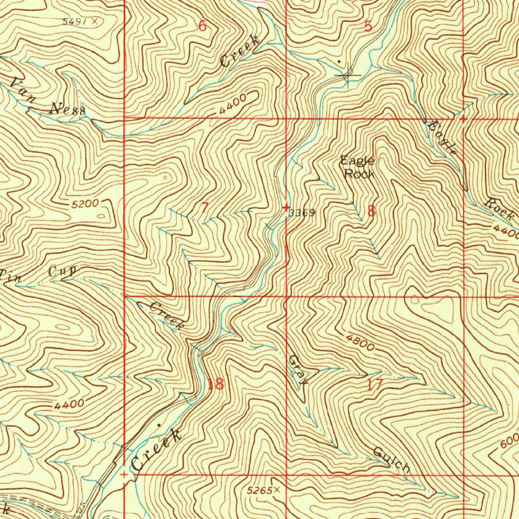 Superior, MT (1960, 62500-Scale) Map by United States Geological Survey ...