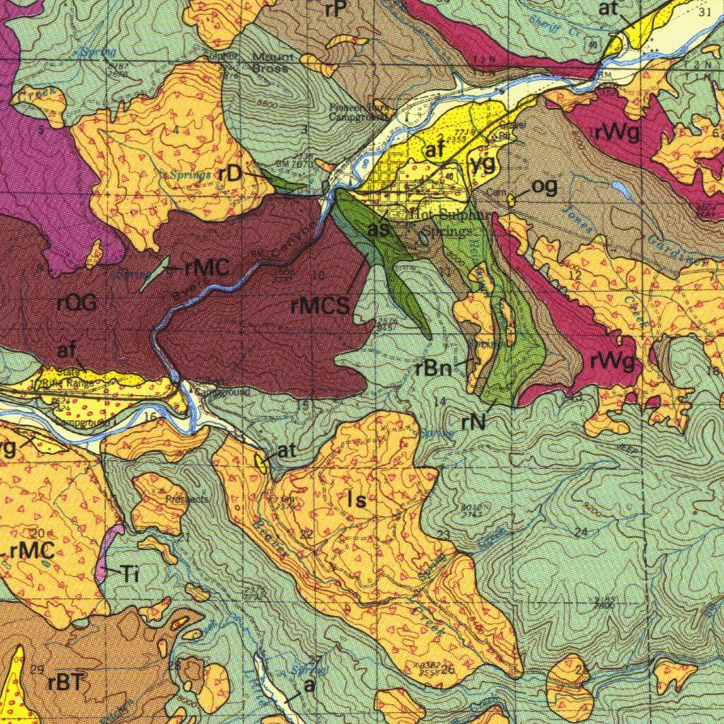 Surficial geologic Map of the Steamboat Springs 30' X 60' quadrangle, Grand, Jackson Counties by ...