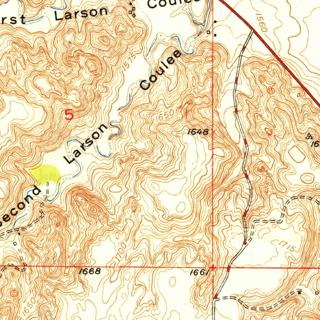 Surrey, ND (1949, 24000-Scale) Map by United States Geological Survey ...