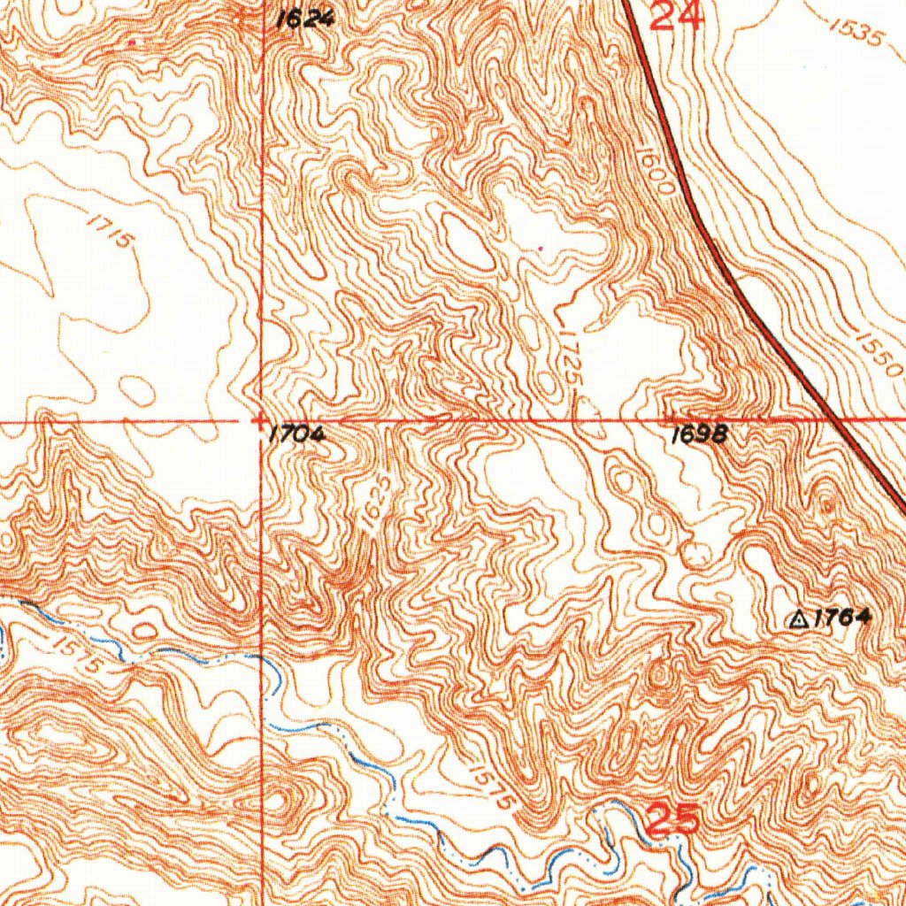 Surrey, ND (1971, 24000-Scale) Map by United States Geological Survey ...