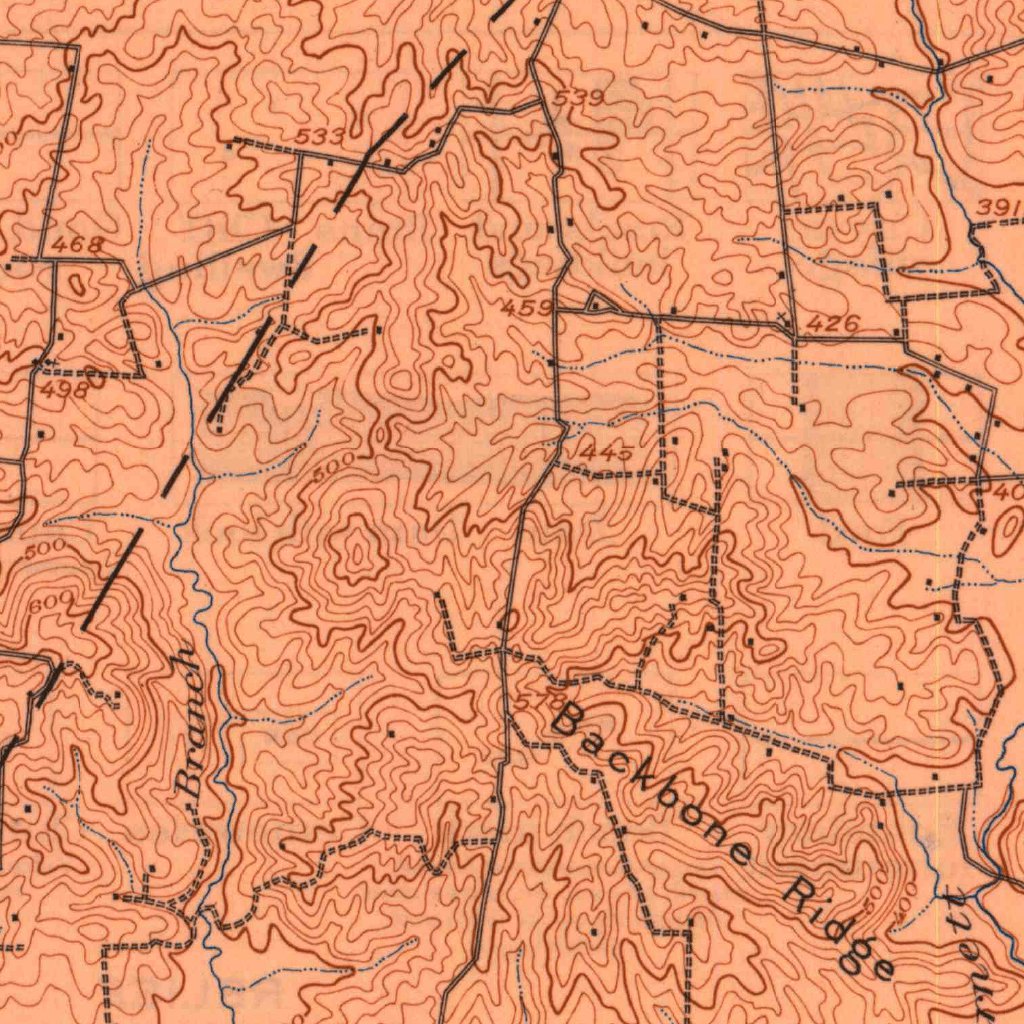 Sutherland, KY (1906, 62500-Scale) Map by United States Geological ...