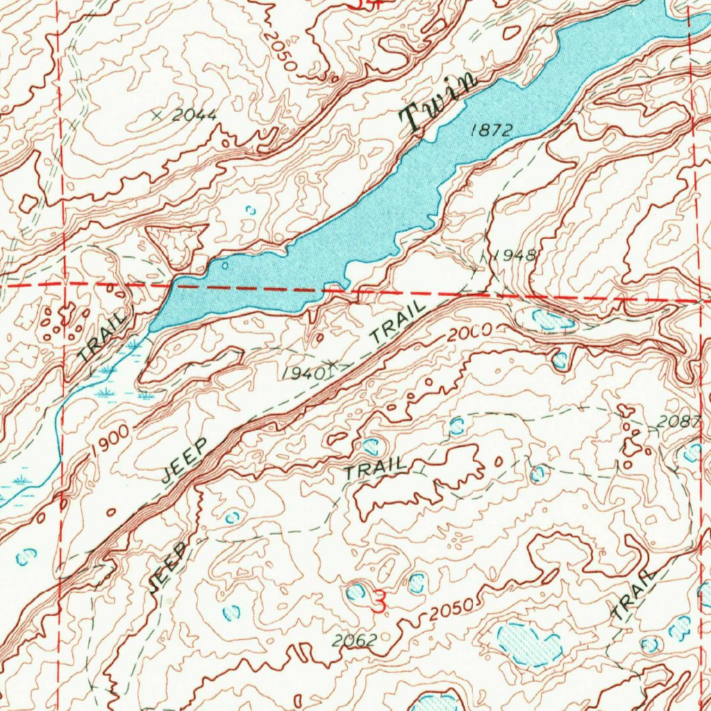 Swanson Lakes, WA (1969, 24000-Scale) Map by United States Geological ...