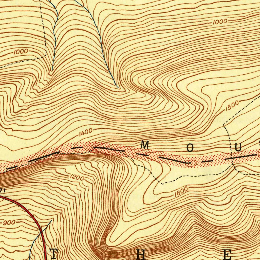 Swatara Hill, PA (1946, 31680-Scale) Map by United States Geological ...