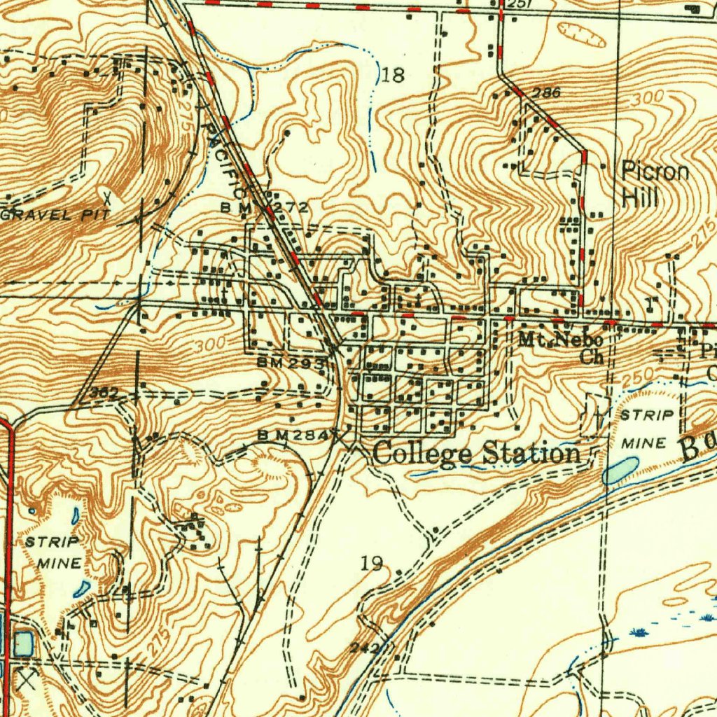 Sweet Home, AR (1945, 31680-Scale) Map by United States Geological ...