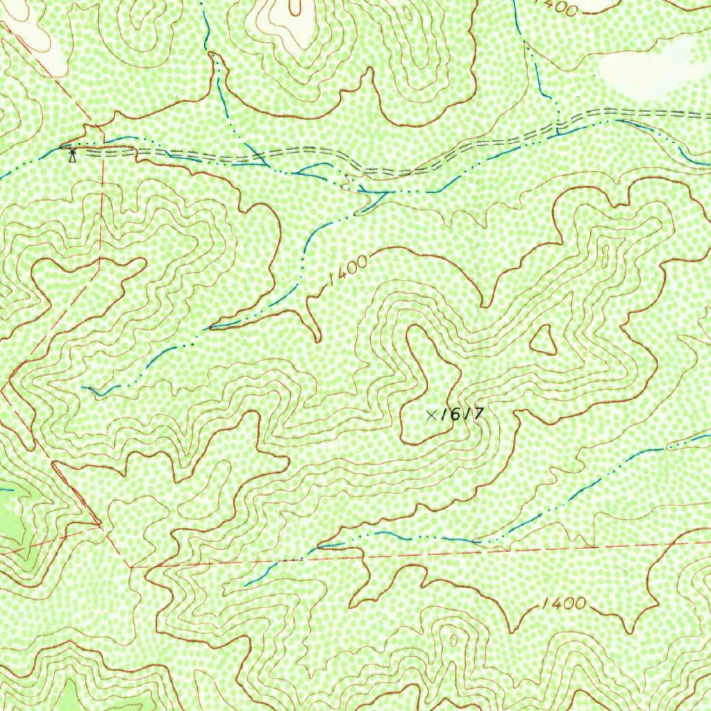 Sycamore Mountain, TX (1971, 24000-Scale) Map by United States ...