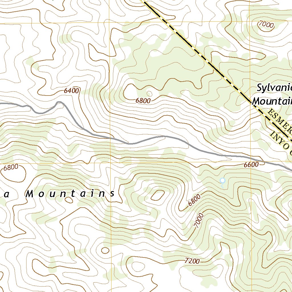 Sylvania Canyon, CA (2021, 24000-Scale) Map by United States Geological ...