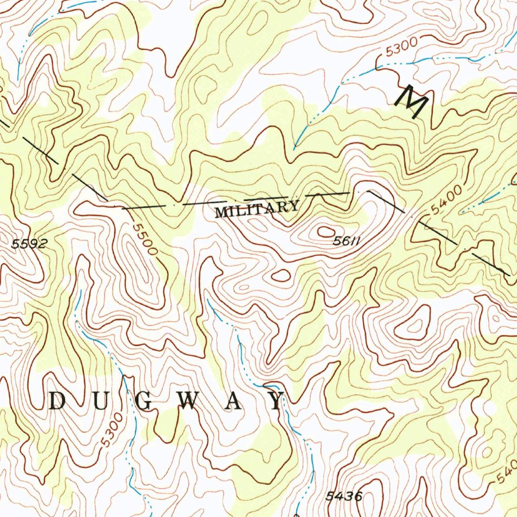 Tabbys Peak SE, UT (1993, 24000-Scale) Map by United States Geological ...