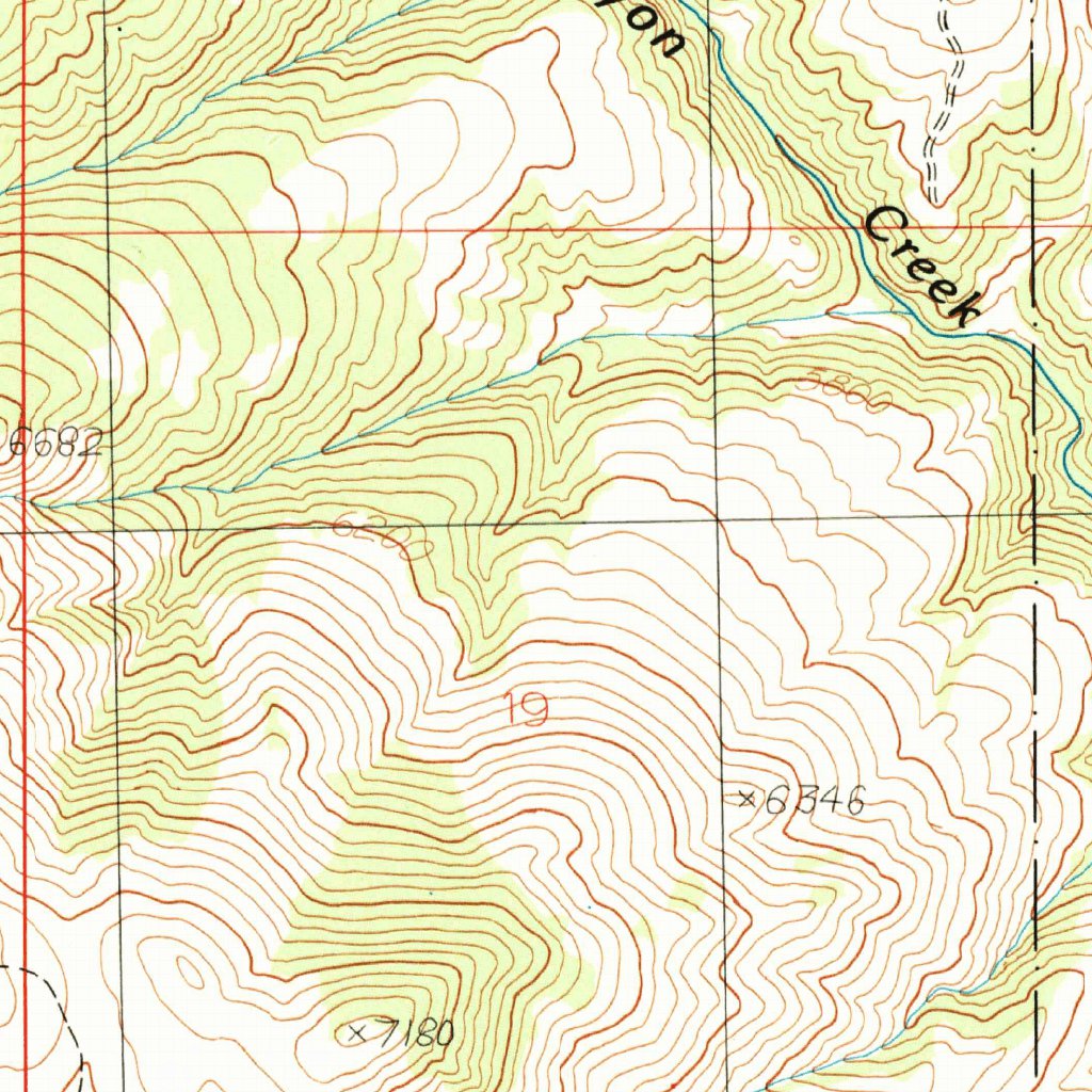 Table Mountain, MT (1989, 24000-Scale) Map by United States Geological ...