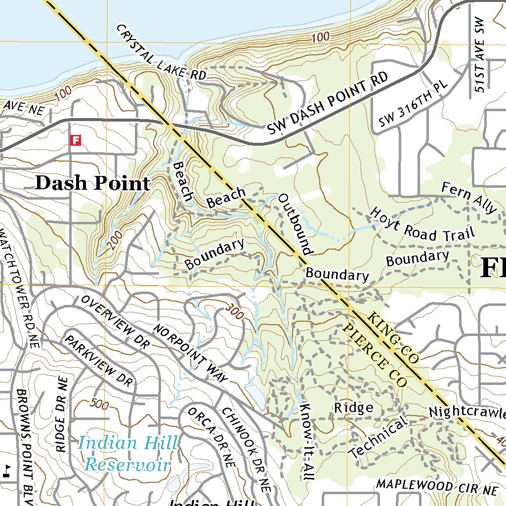 Tacoma North, WA (2020, 24000-Scale) Map by United States Geological ...