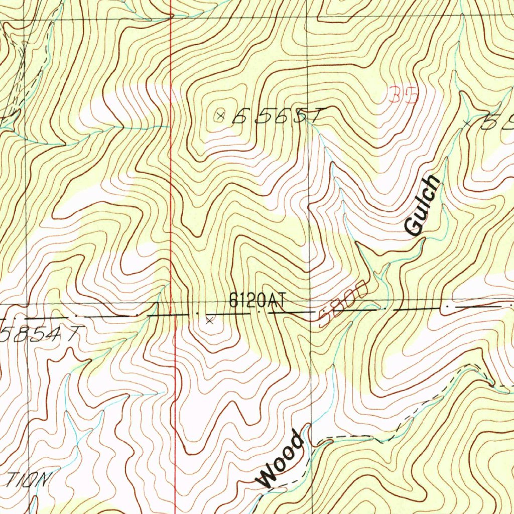 Tacoma Park, MT (1986, 24000-Scale) Map by United States Geological ...