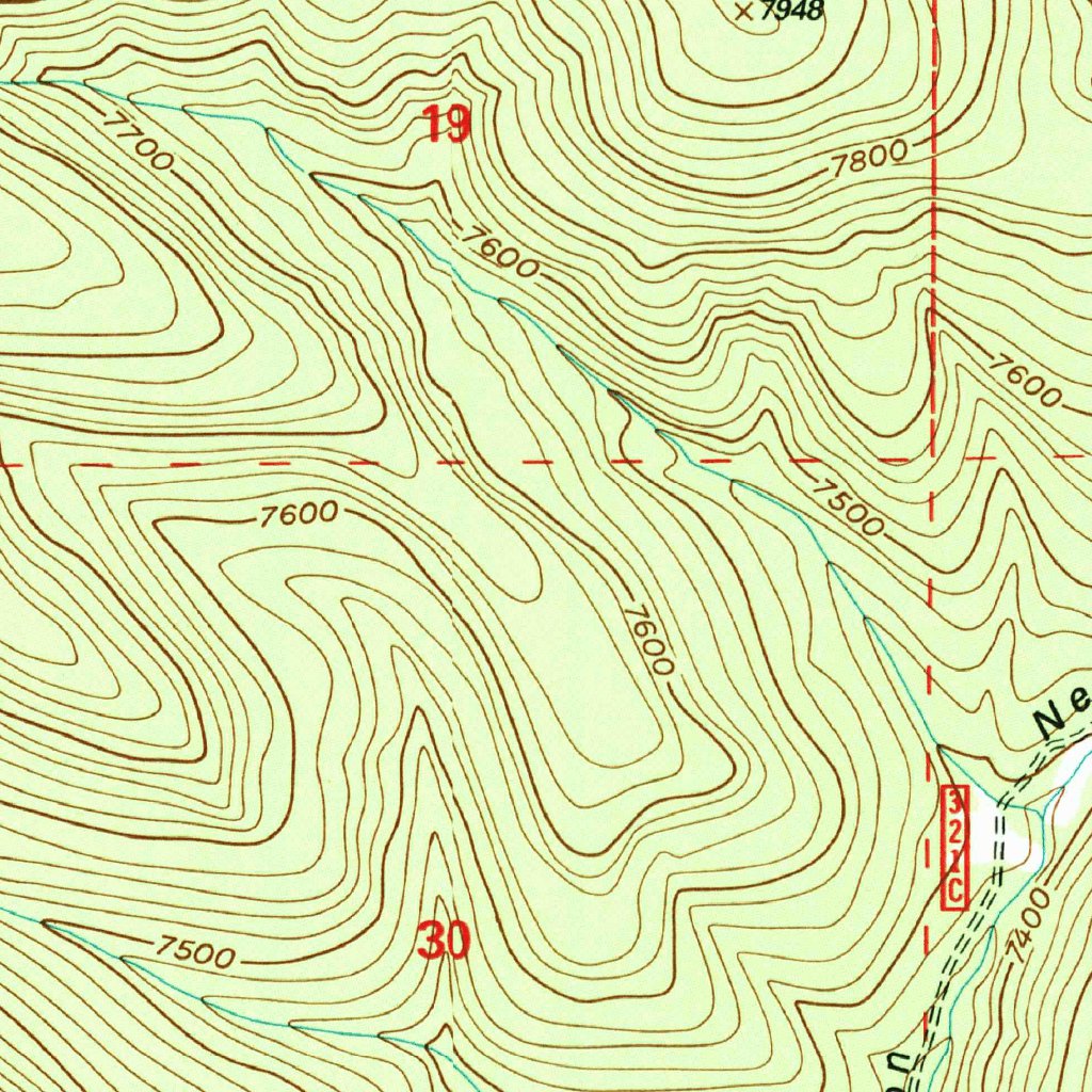 Tajique, NM (1995, 24000-Scale) Map by United States Geological Survey ...