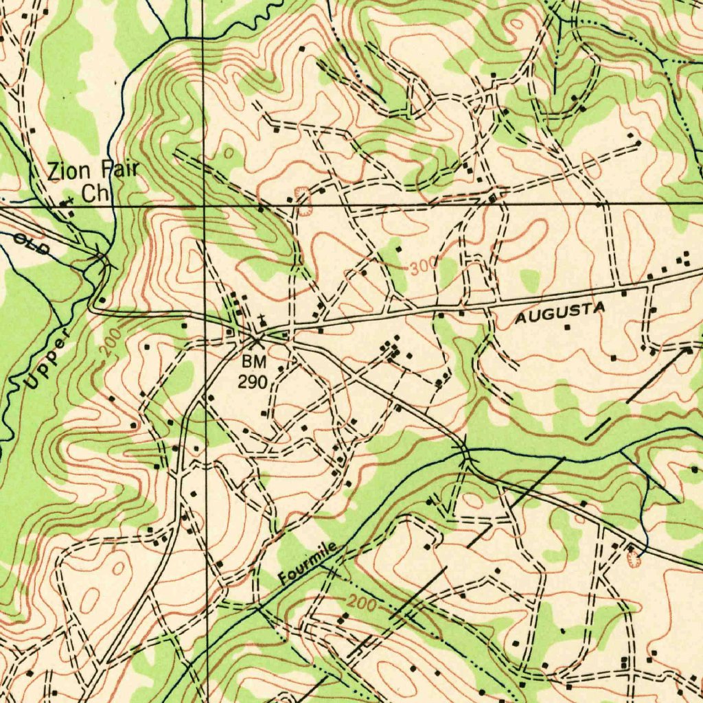 Talatha, SC (1943, 62500-Scale) Map by United States Geological Survey ...