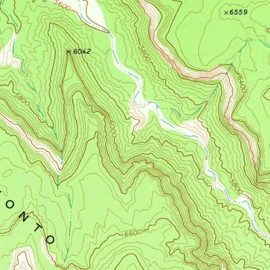 Tall Mountain NW, AZ (1970, 24000-Scale) Map by United States ...