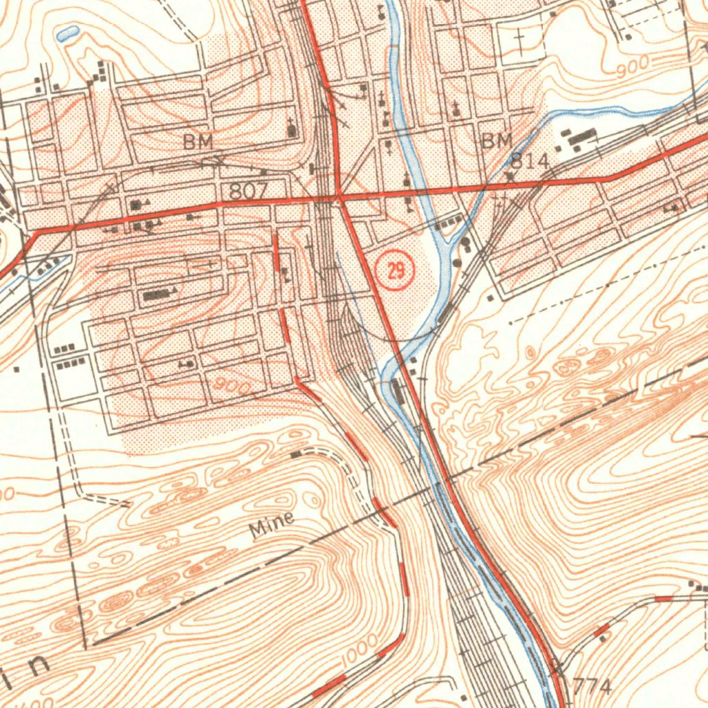 Tamaqua, PA (1950, 24000-Scale) Map by United States Geological Survey ...