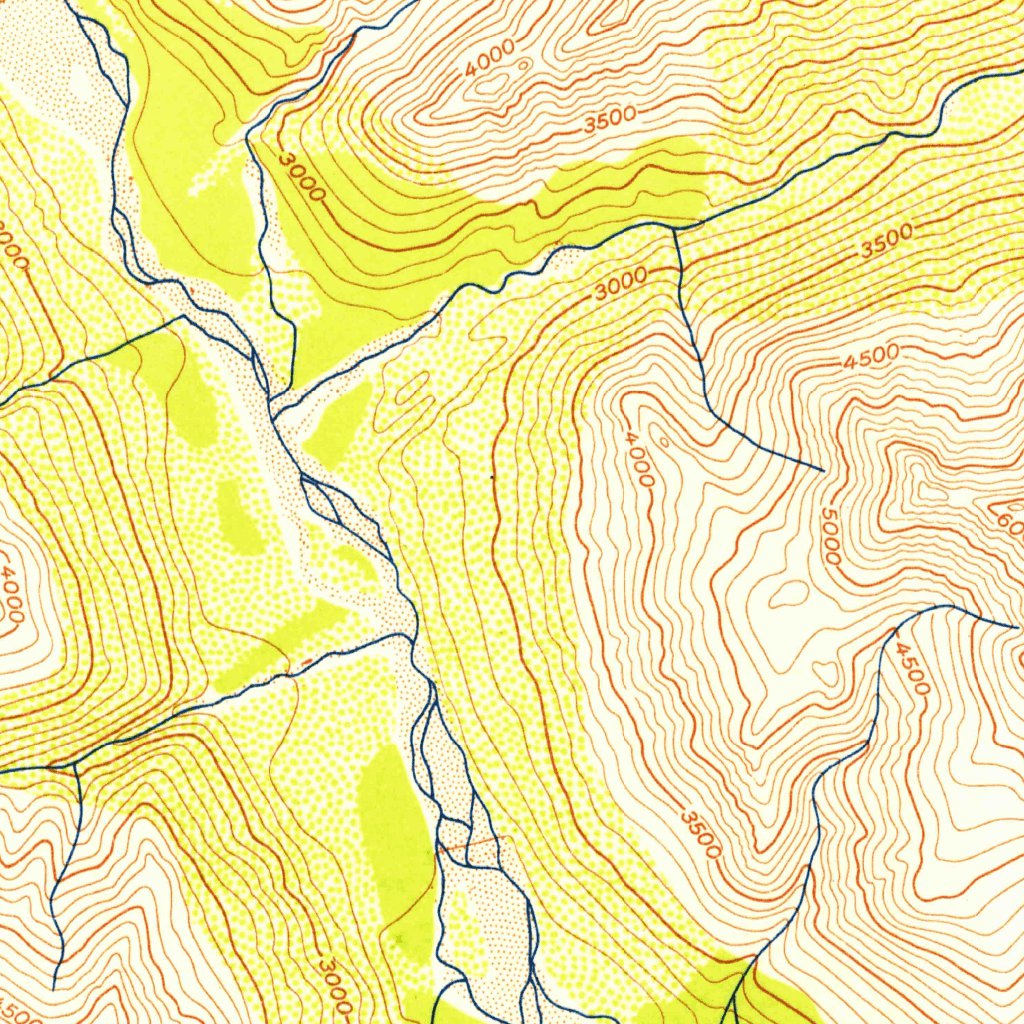 Tanacross A-6, AK (1952, 63360-Scale) Map by United States Geological ...