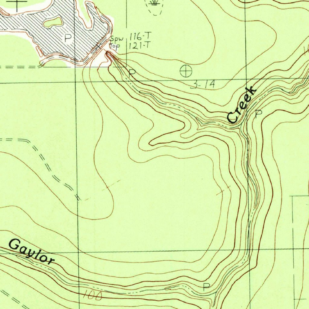 Tarkington Prairie, TX (1984, 24000-Scale) Map by United States ...