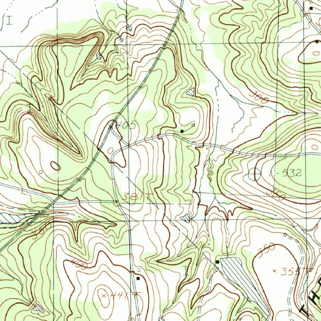 Tatum, TX (1983, 24000-Scale) Map by United States Geological Survey ...