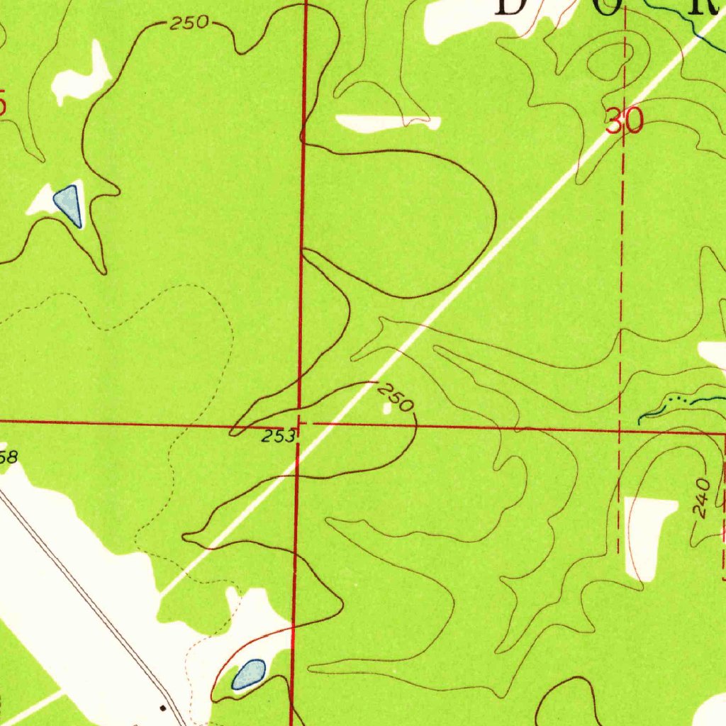 Taylor, AR-LA (1960, 24000-Scale) Map by United States Geological ...