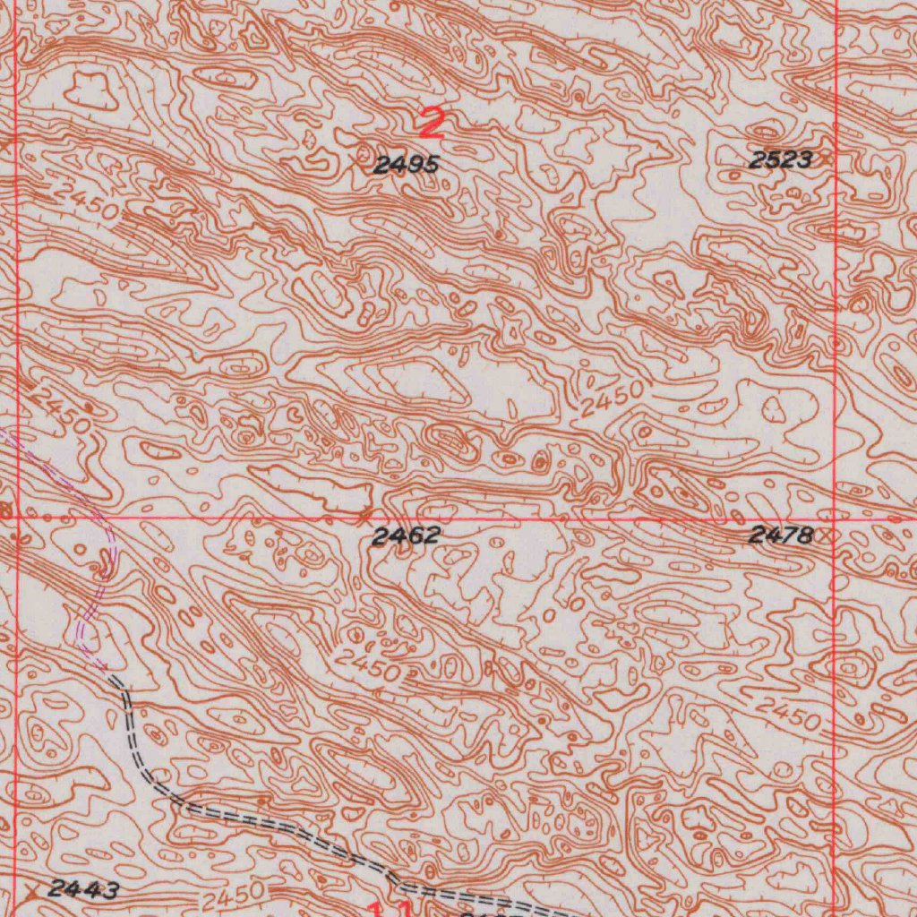 Taylor NW, NE (1952, 24000-Scale) Map by United States Geological ...