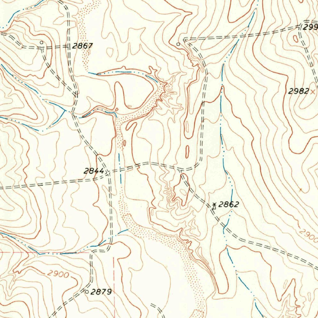 Taylor Ranch, TX (1968, 24000-Scale) Map by United States Geological ...