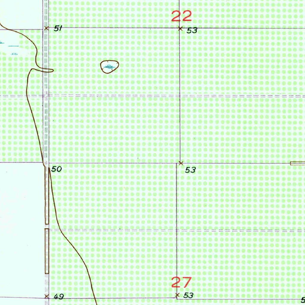 Telegraph Swamp NW, FL (1956, 24000-Scale) Map by United States ...