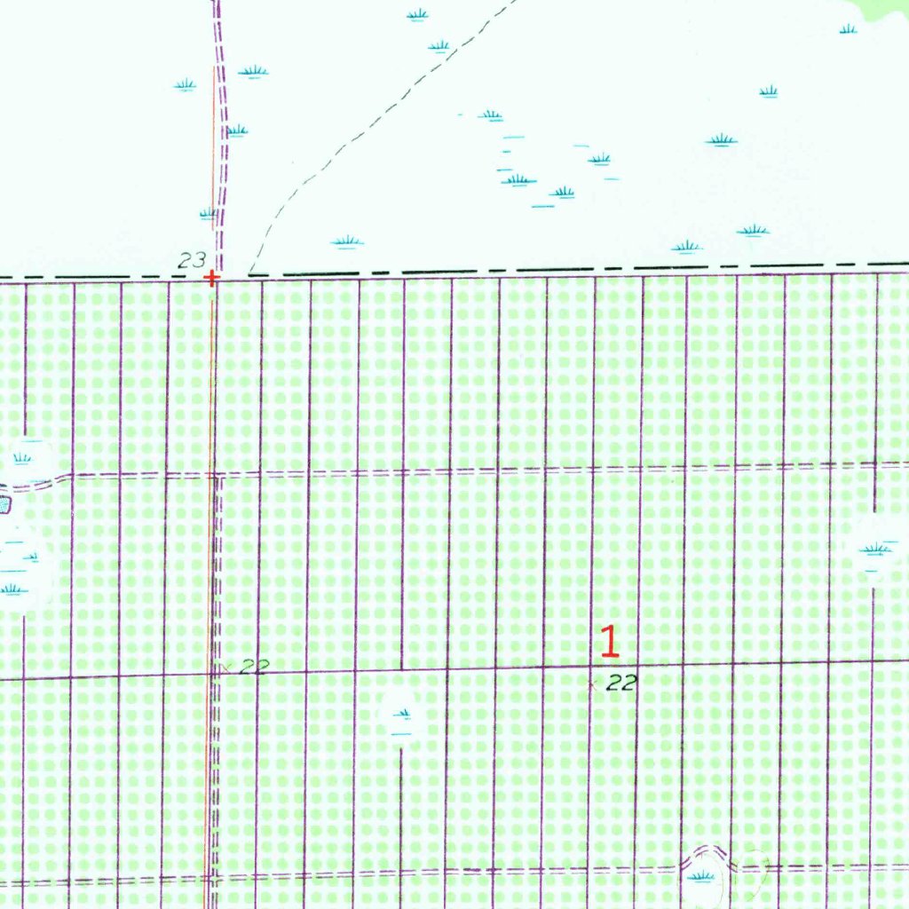 Telegraph Swamp SE, FL (1957, 24000-Scale) Map by United States ...